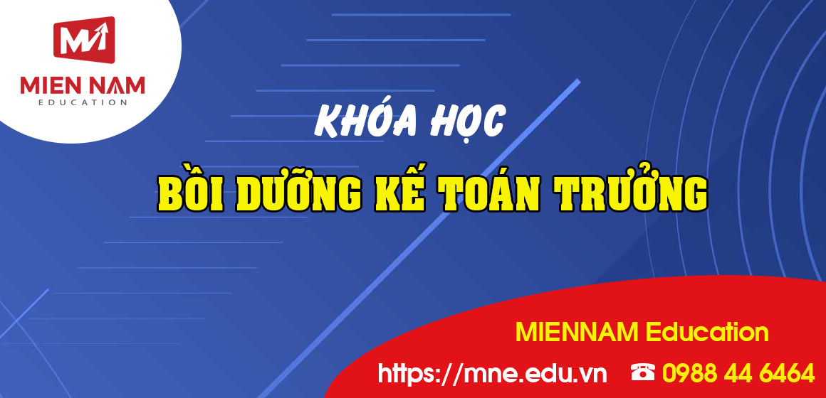 Chứng chỉ Bồi dưỡng Kế toán trưởng - BỘ TÀI CHÍNH cấp